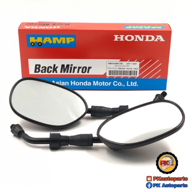 Honda Hamp Genuine Mirror Wave Style Can Fit All Models Right Thread ...