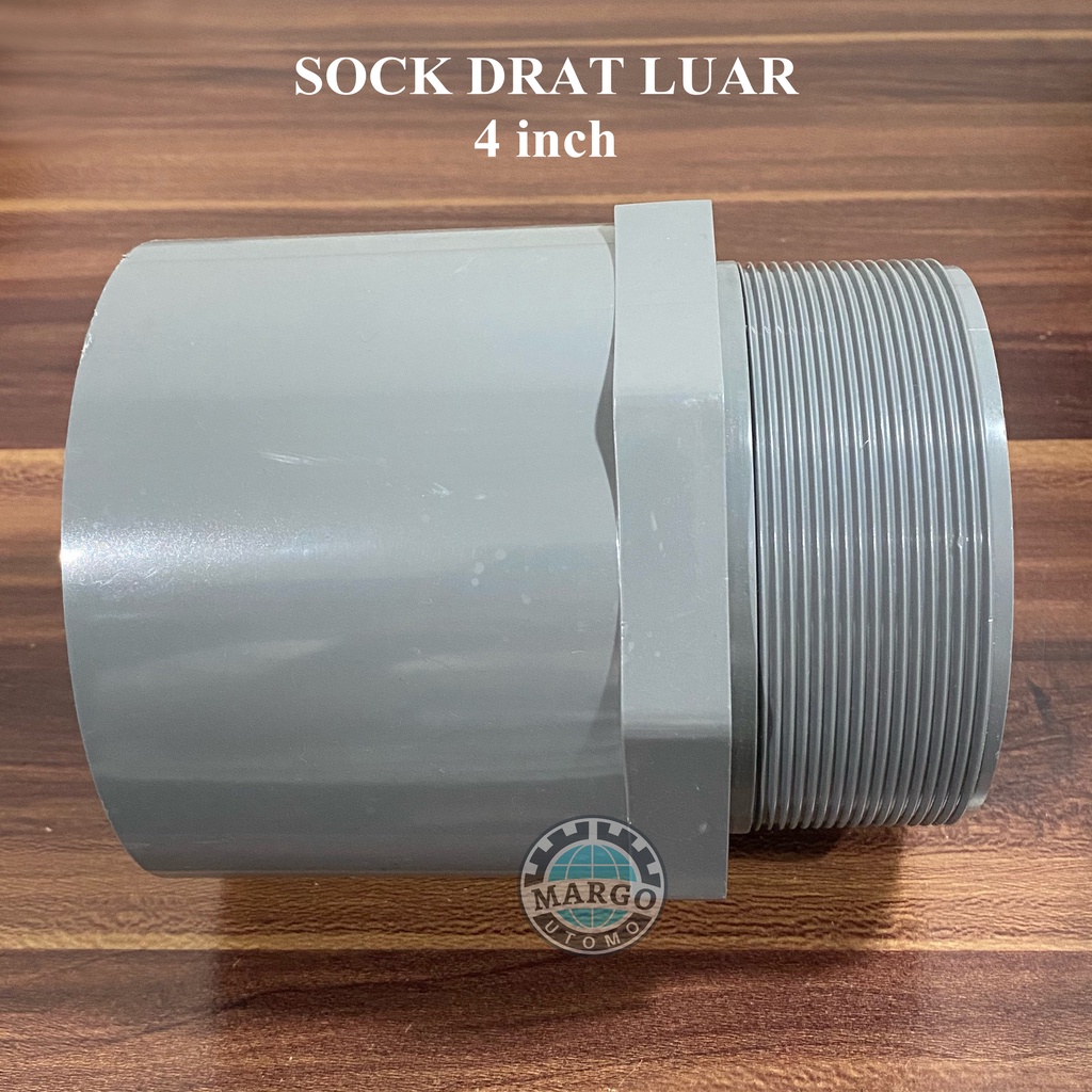 Outdoor Sock Drat/PVC Fitting/4 inch PVC Pipe Connection | Shopee Malaysia