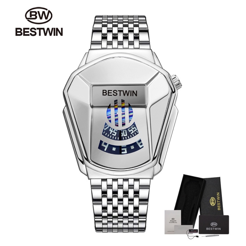 Top Luxury Brand BESTWIN Stainless Steel Sports Watch for Men ...