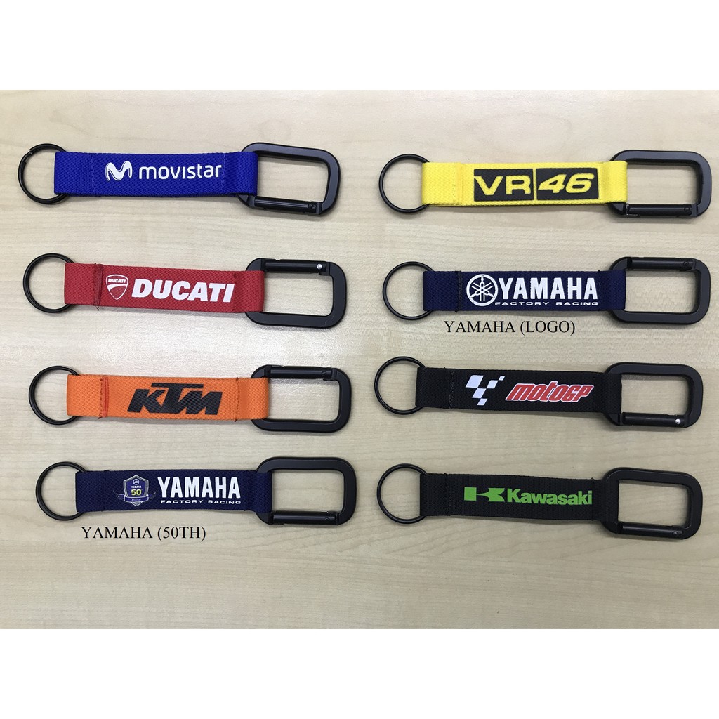 KEYCHAIN MOVISTAR DUCATI KTM YAMAHA KAWASAKI KEYCHAIN VR 46 MOTO GP ...