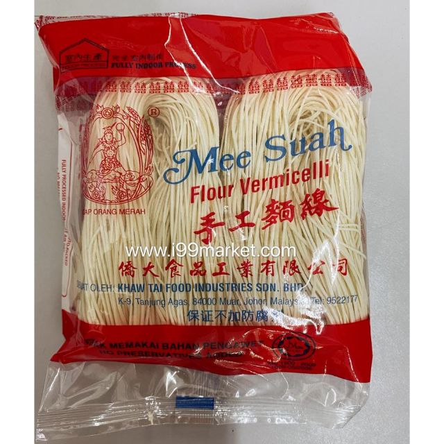 Mee Suah Cap Orang Merah /Flour Vermicelli /哪吒手工面线 100g | Shopee Malaysia