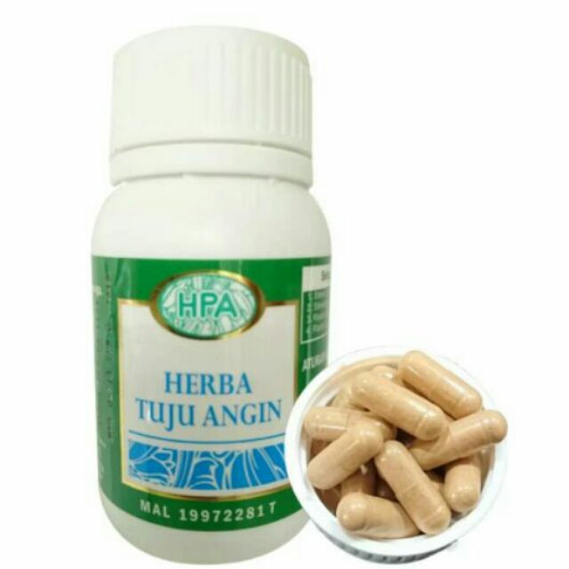 HPA Kapsul Herba Tuju Angin | Shopee Malaysia
