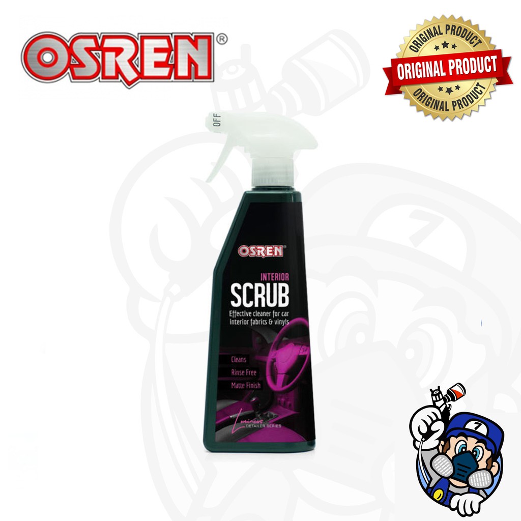 OSREN Luminous Interior Scrub - Vinyl and Fabric Cleaner (545ml ...