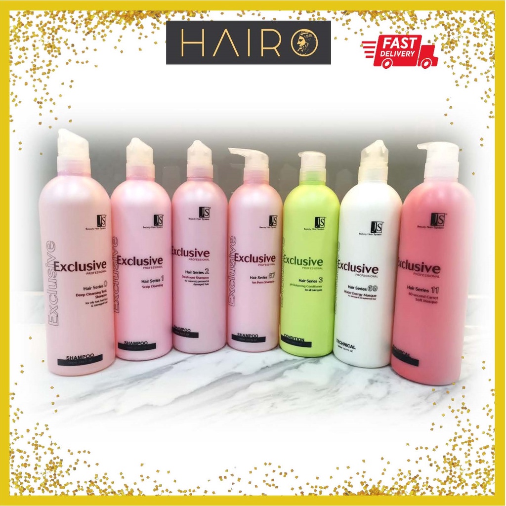 JS Shampoo/ Conditioner/ Carrot Masque/ Keratin Treatment - 1000ml (J0 ...