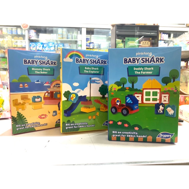 Pinkfong baby shark blocks | Shopee Malaysia