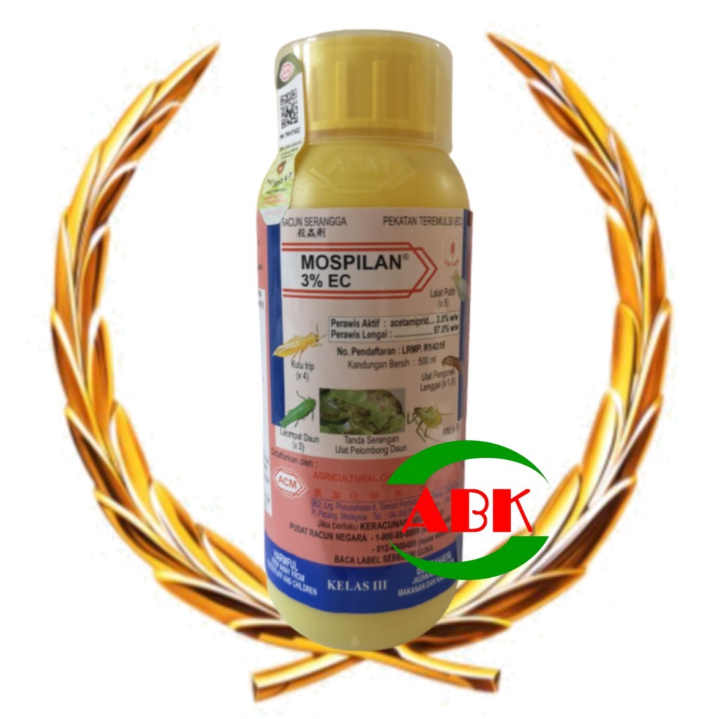 [OFFICIAL SELLER] ACM MOSPILAN 3%EC 500ML (JAPAN ACETAMIPRID RACUN SERANGGA) 100% ORIGINAL ...