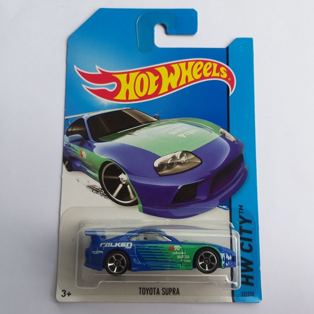 Hot Wheels Toyota Supra | HW CITY | Blue | 1:64 Scale | Toyota | JDM ...