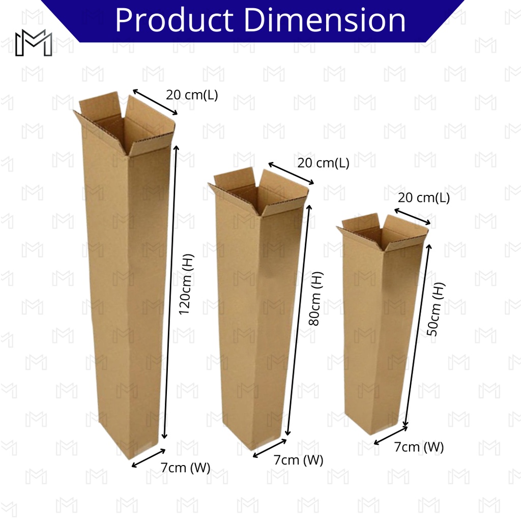 Packing Box Packaging Box Carton Box Paper Boxes Kotak Long Box Panjang ...