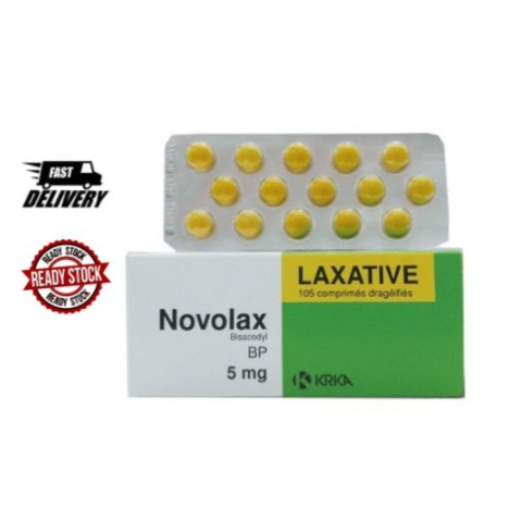 Ubat Pil Sembelit / lawas 15 biji ( Novolax Bisacodyl 5mg Tablet for ...