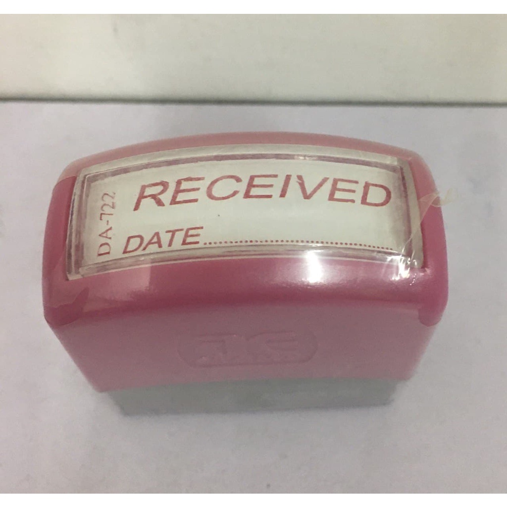 COP GEL INK STOCK STAMP - INK MERAH / RED | Shopee Malaysia