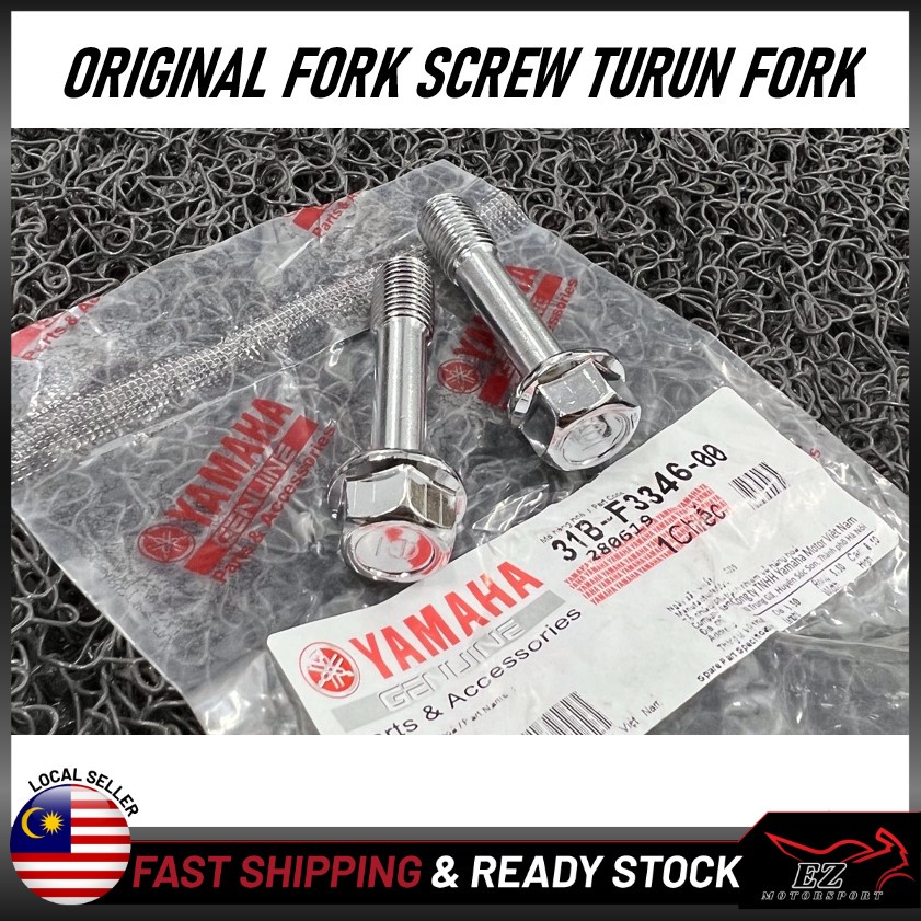💯🔥 Original Yamaha Fork Screw Turun Fork Skru Special Y15 Y15ZR LC135 ...