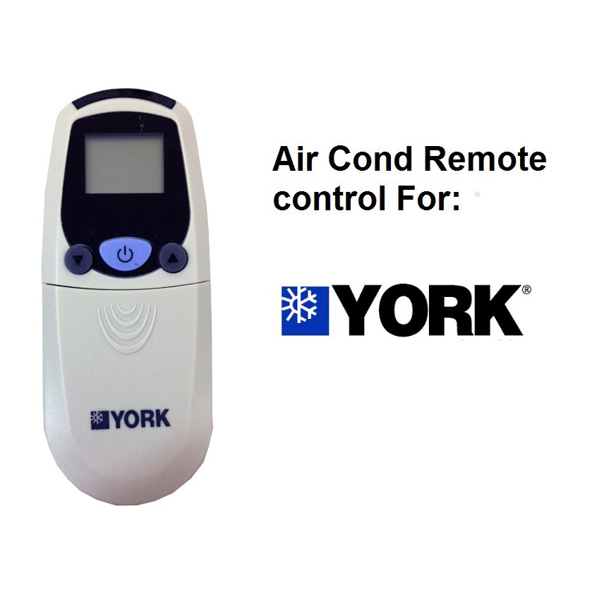 York Aircond Remote control air conditioner Penghawa Dingin | Shopee ...