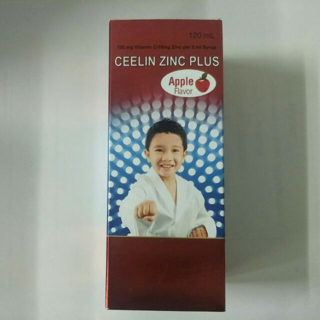 Ceelin Zinc Plus 120ml Apple Flavor | Shopee Malaysia