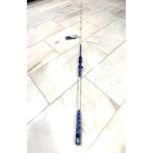 PIONEER pt anglers prestige 6kaki pe0.8-2/pe1-3 one piece fuji bc rod ...