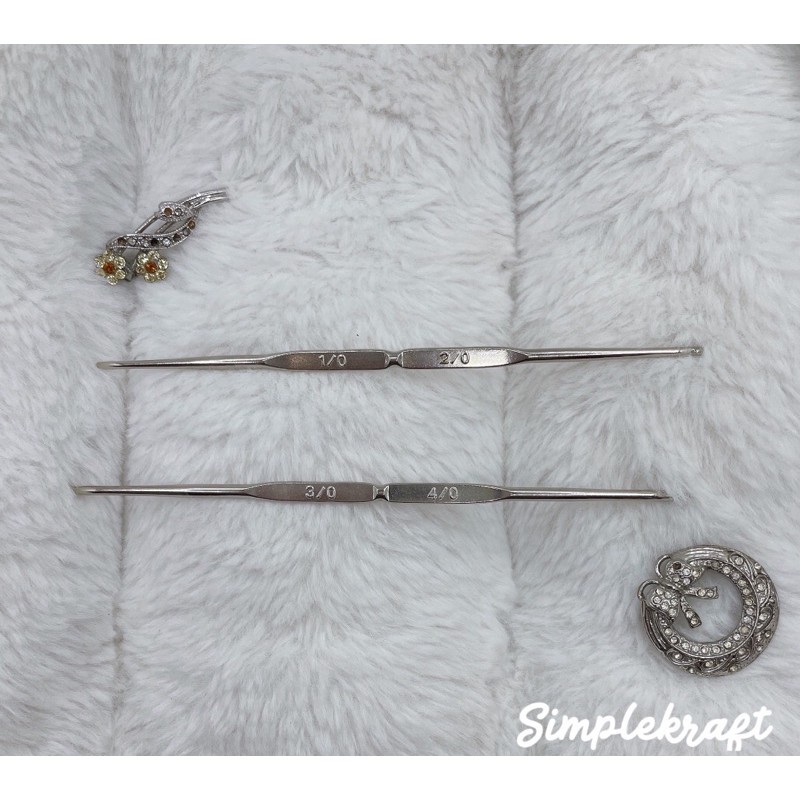 Tulip Double Ended Crochet Hook Jarum Kait Tulip 🌷 Size 1/2 & 3/4 READY ...