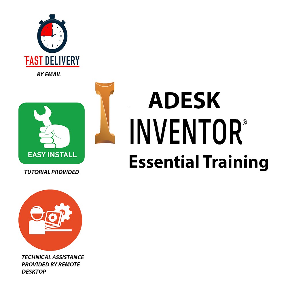 ADESK Inventor 2019 Essential Training | Shopee Malaysia