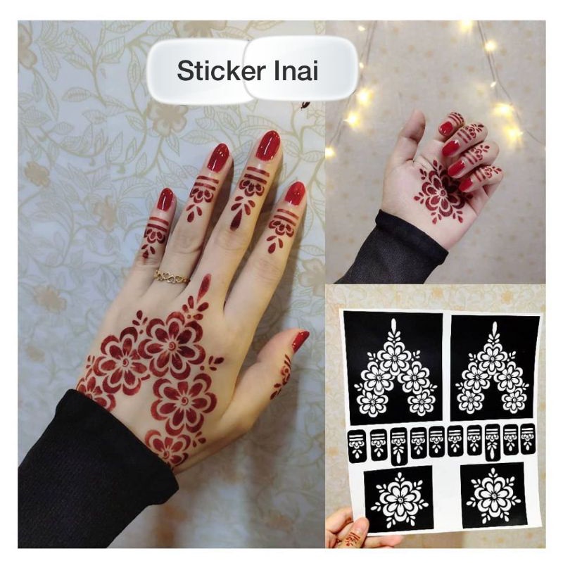 Sticker inai murah viral | Shopee Malaysia