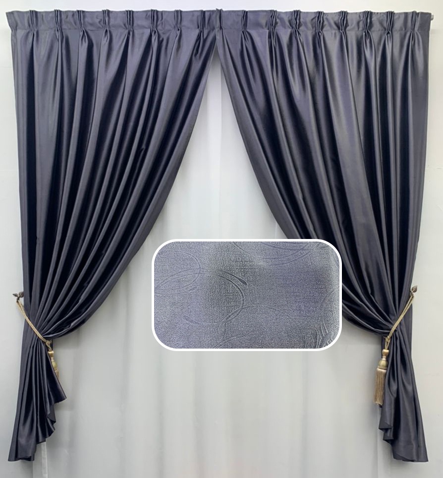 Y6 Corak Langsir Tebal Curtain Blackout UV Protection (Hook/Ring ...