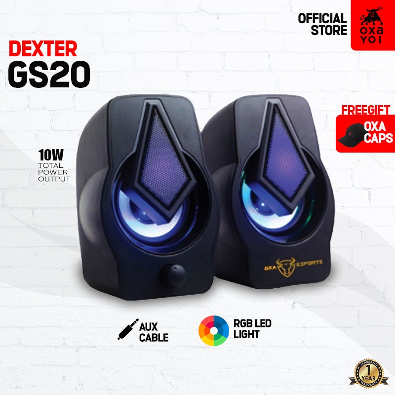 OXAYOI OXA ESPORTS DEXTER GS-20 OXA YOI Gaming Speaker with RGB LED ...