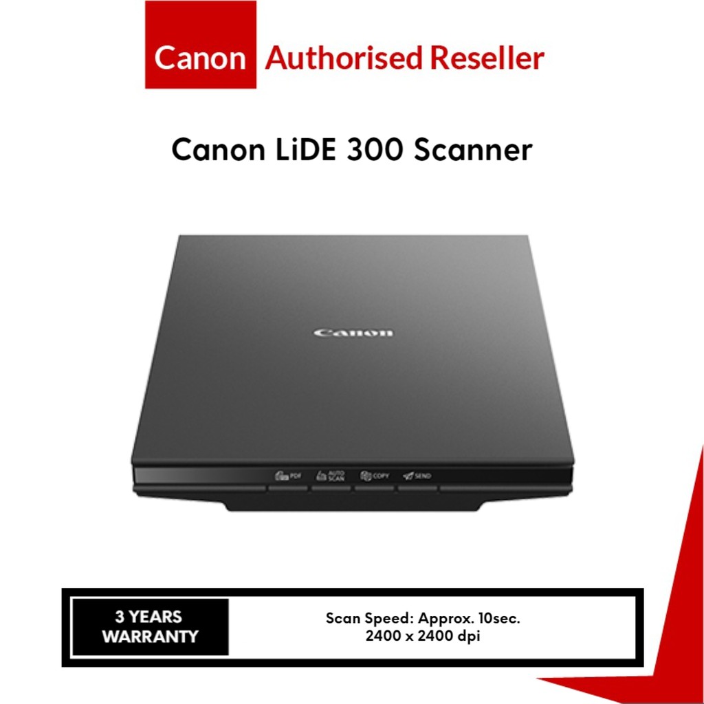Canon LiDE 300/ Lide 400 Fast and Compact Flatbed Scanner | Shopee Malaysia