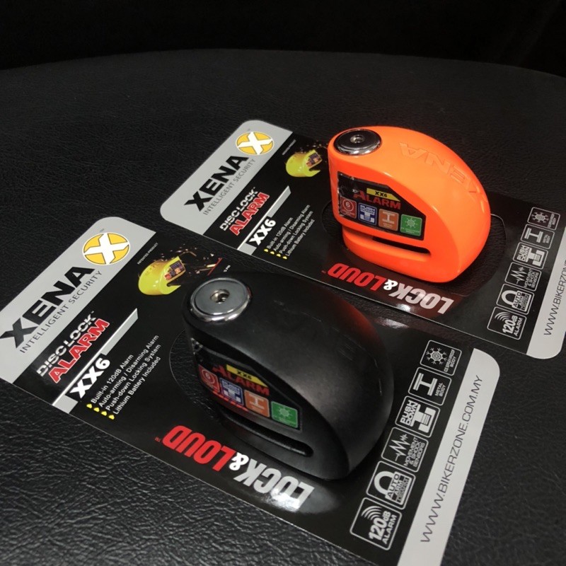 XENA DISC LOCK ALARM 🚨 | Shopee Malaysia