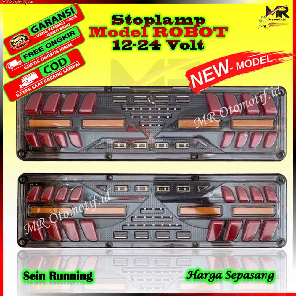 Variation Lamp Stop Lamp Stoplamp Rear Led Brake Robot Model LKH173 Car ...