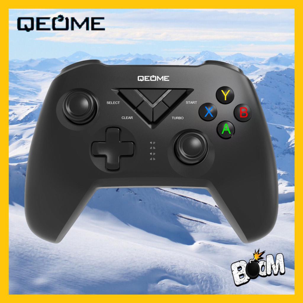QEOME NS-90804 Smartphone Game Controller Wireless Bluetooth Gamepad ...