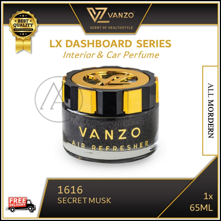 VANZO Car Perfume ALL SERIES Duo Series Mini Series Car Air Freshener ...