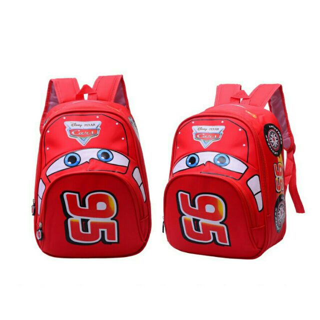 95 Car Beg Budak Children Backpack School Beg Student Kids Bag Pack Beg ...