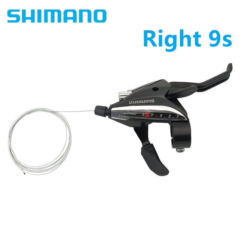 Shimano EF65 7 8 9 Speed Combo Shifter Sets V-Brake For Mountain 3X8 ...