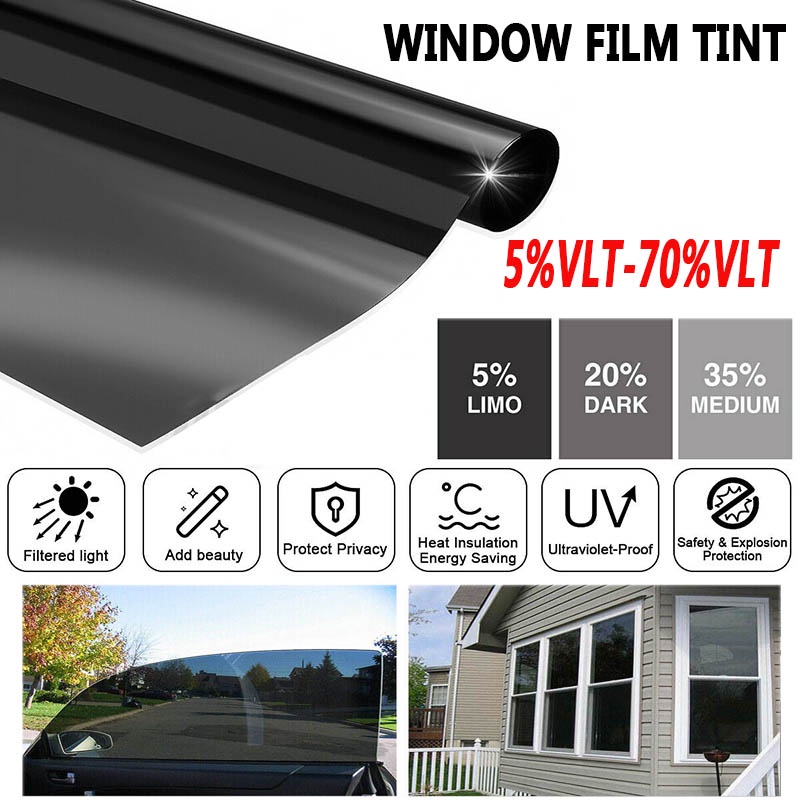 Tinted Rumah / UV Black Window Tinted Film / Tint Tingkap /Tinted ...