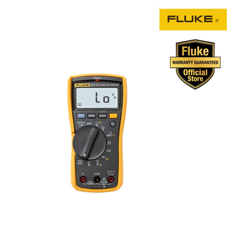 Fluke 117 Electrician's Multimeter with Non-Contact Voltage, Multimeter ...