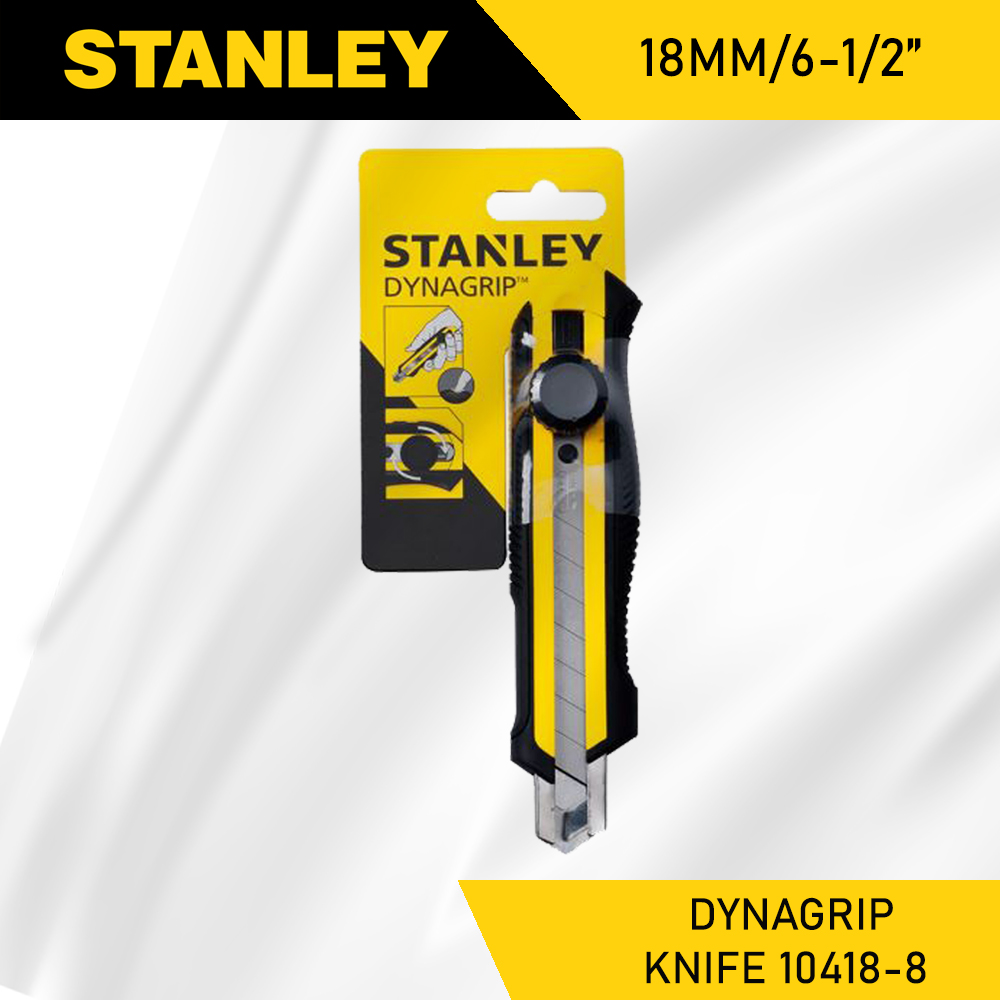 STANLEY STHT10-418 18mm Dynagrip® Snap-Off Knife | Shopee Malaysia
