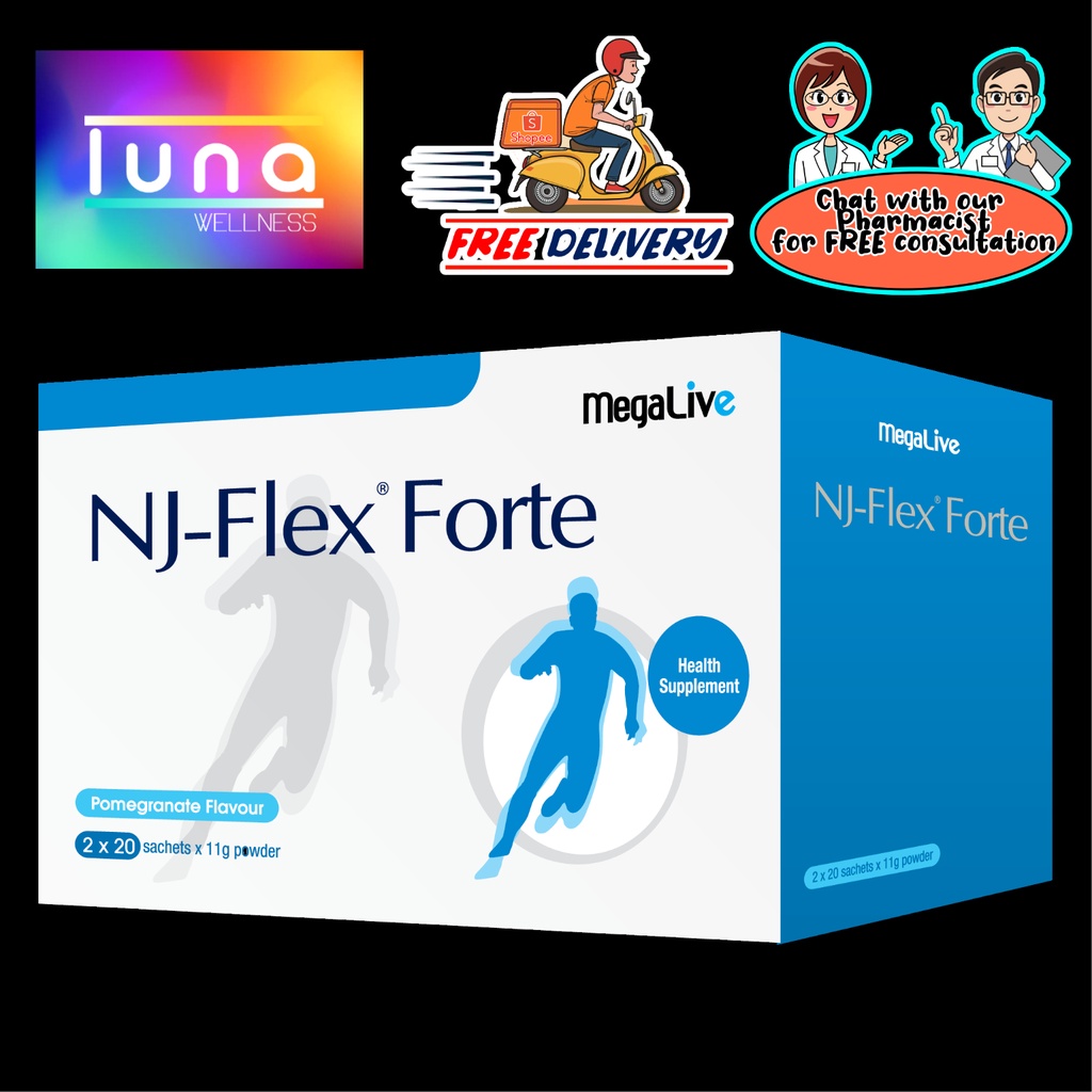 MEGALIVE NJ-Flex Forte (2x20's) | Shopee Malaysia