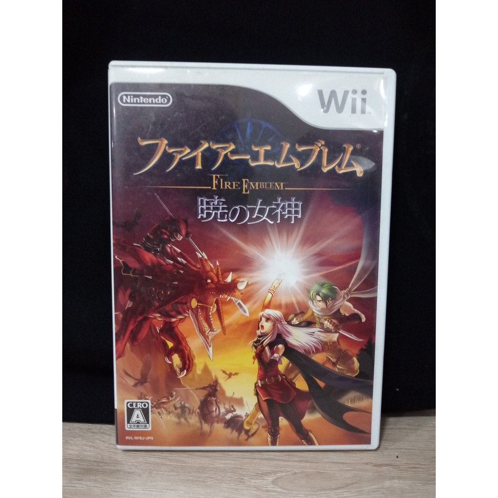 Genuine Disc [Wii] Fire Emblem: Akatsuki no Megami (Japan) (RVL-P-RFEJ ...
