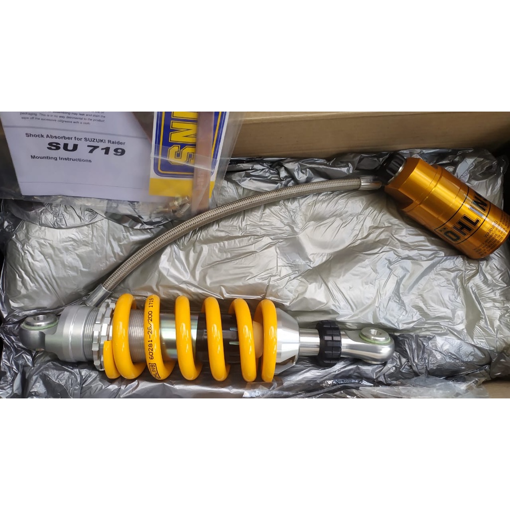 ORI OHLINS Suzuki Raider R150 Monoshock With Gas Tank SU719 Monoshock ...