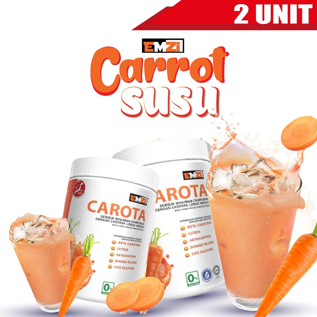 Carrot Susu Supplement Masalah Mata, Carrot Susu Penawar Sakit Mata ...
