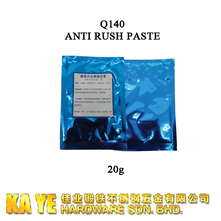 METAL POLISH ANTI RUST PASTE CHROME CLEANER 20G(PKT) | Shopee Malaysia