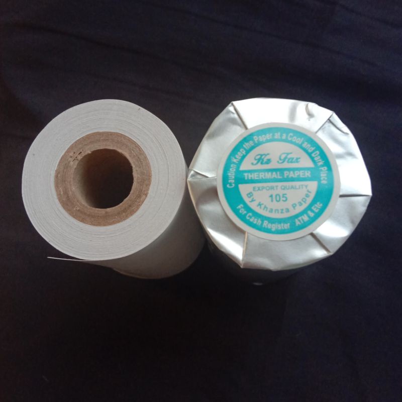 Edc thermal receipt paper size 57x40 mm 1 pack (10 rolls) | Shopee Malaysia