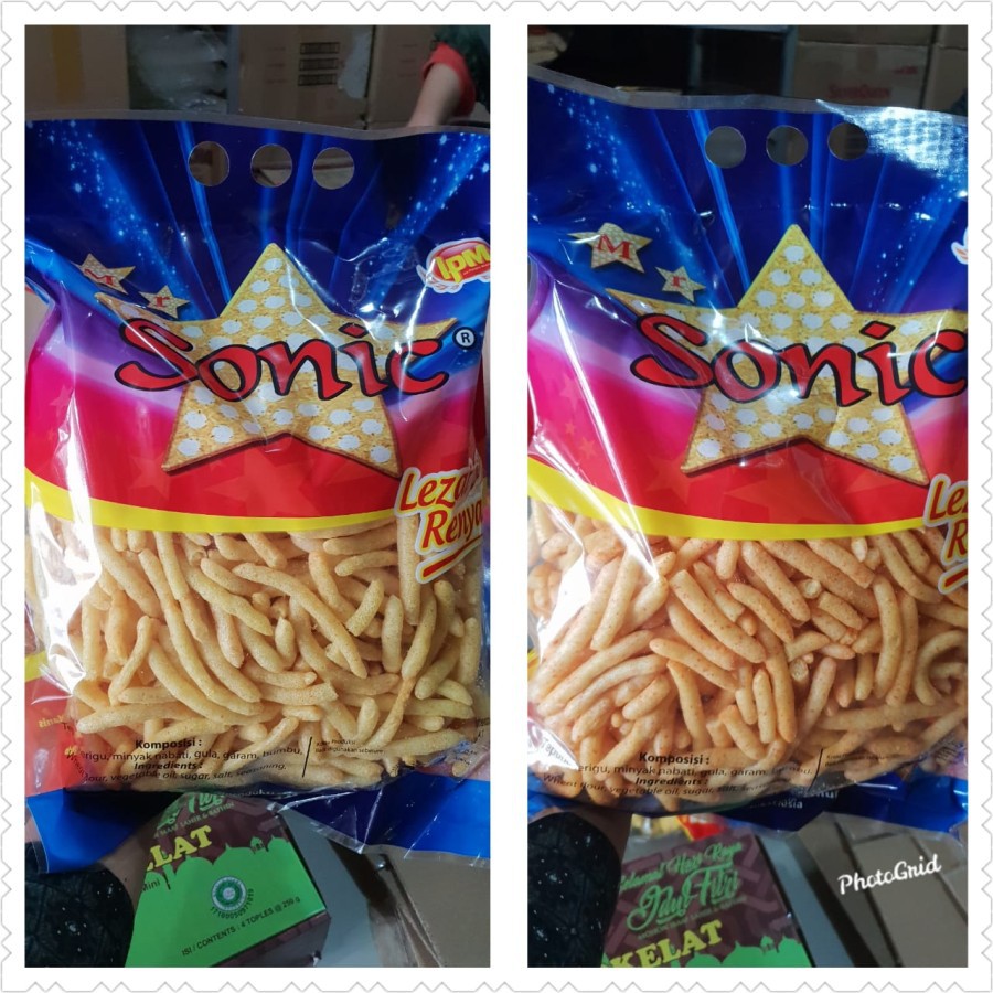 Curly Potato Sonic Snack 250 gr - Balado | Shopee Malaysia