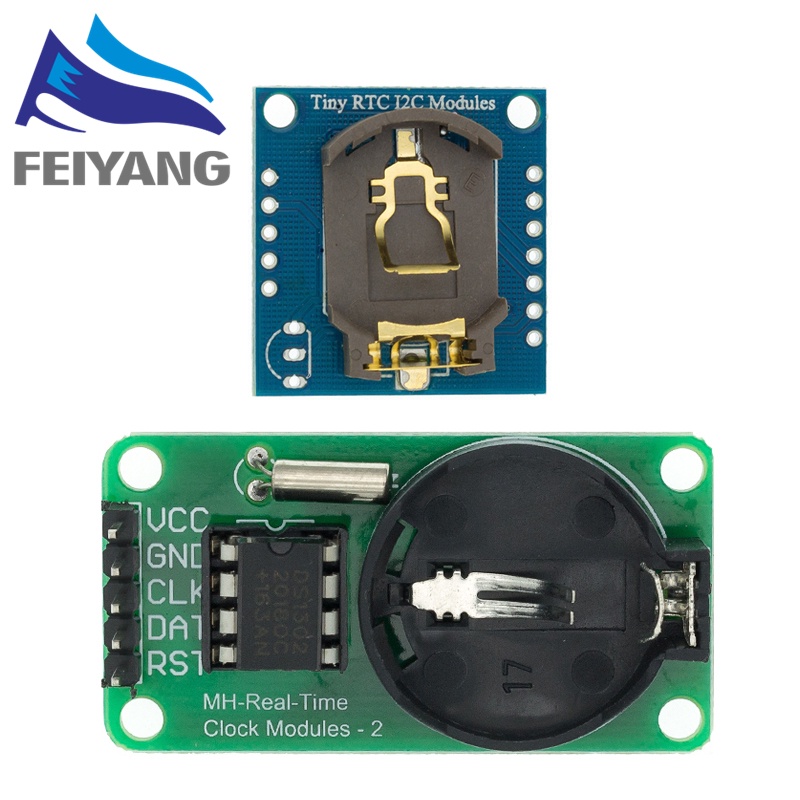 DS1302 real time clock module CR2032 I2C RTC DS1307 AT24C32 Real Time ...