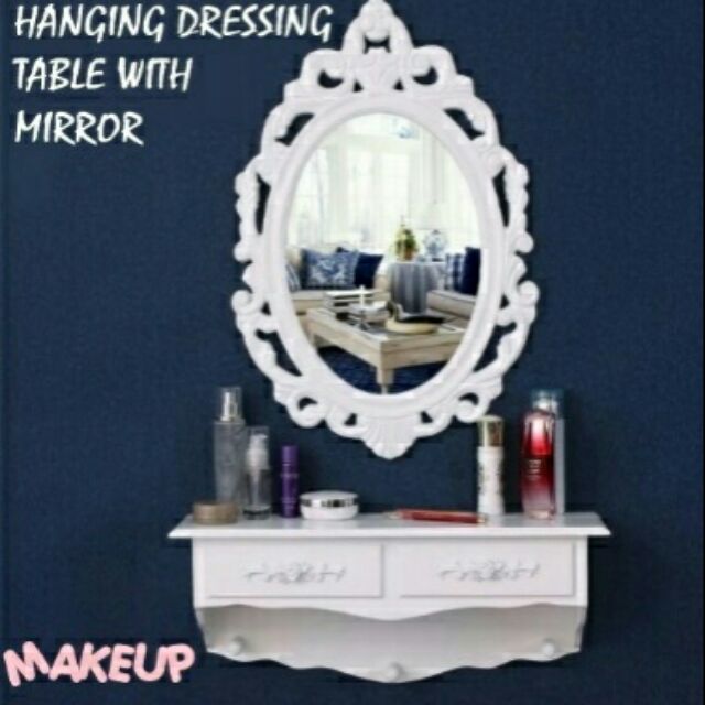 HANGING DRESSING TABLE WITH MIRROR N00993 | Shopee Malaysia