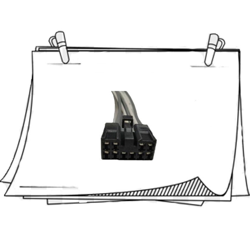 {JS} PROTON SAGA BLM HAZARD SWITCH SOCKET CONNECTOR WITH HARNESS WIRE ...