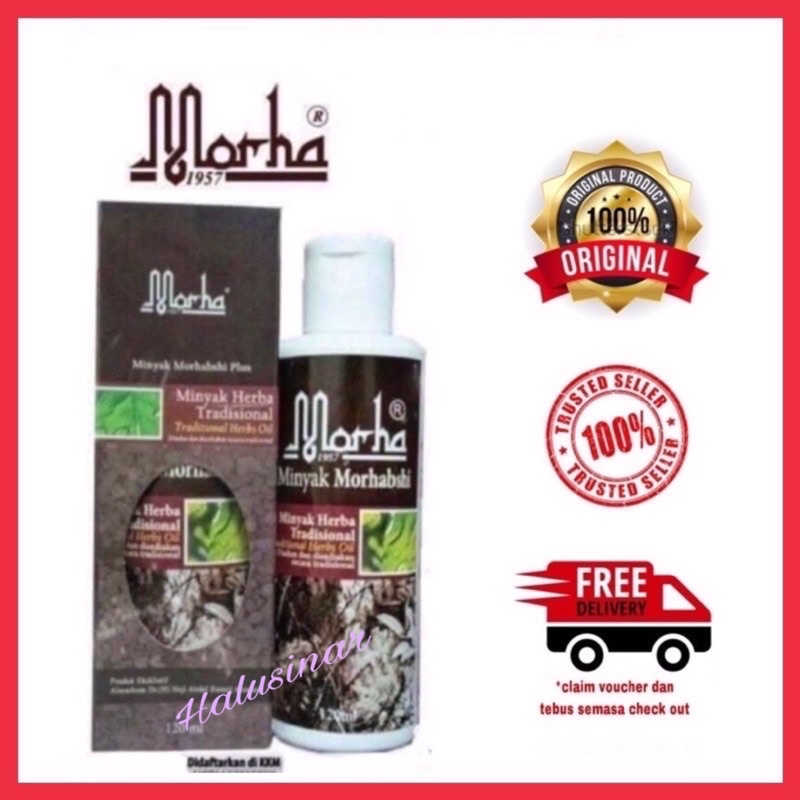 Minyak Morha Morhabshi Minyak Herba Pelbagai Guna Original HQ | Shopee Malaysia