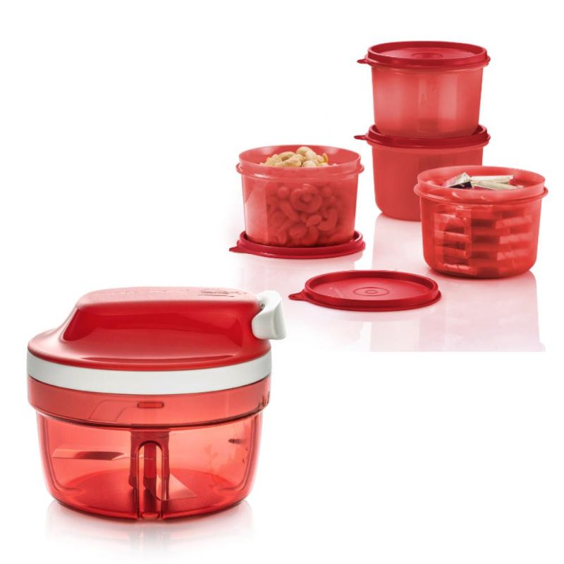 Supersonic Chopper set Tupperware | Shopee Malaysia