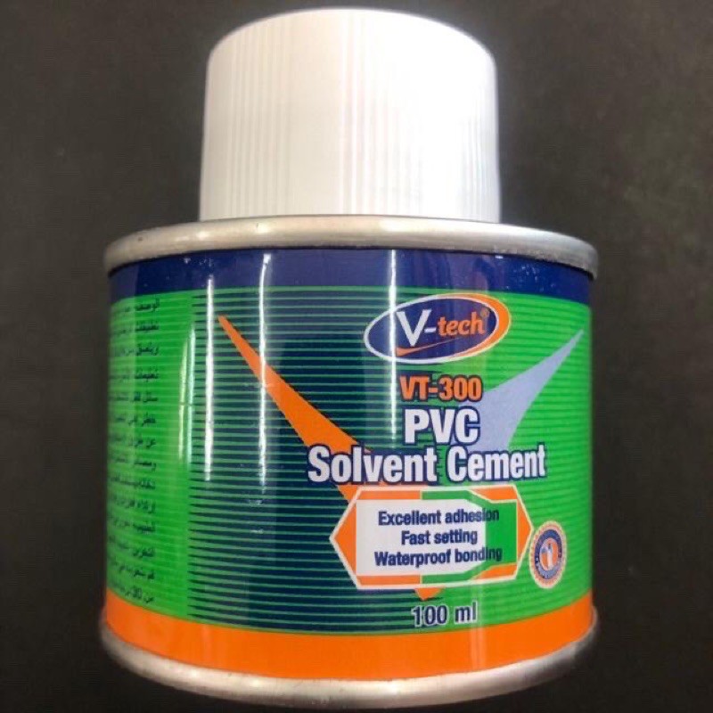 PVC PIPE SOLVENT GUM V-TECH 100g | Shopee Malaysia