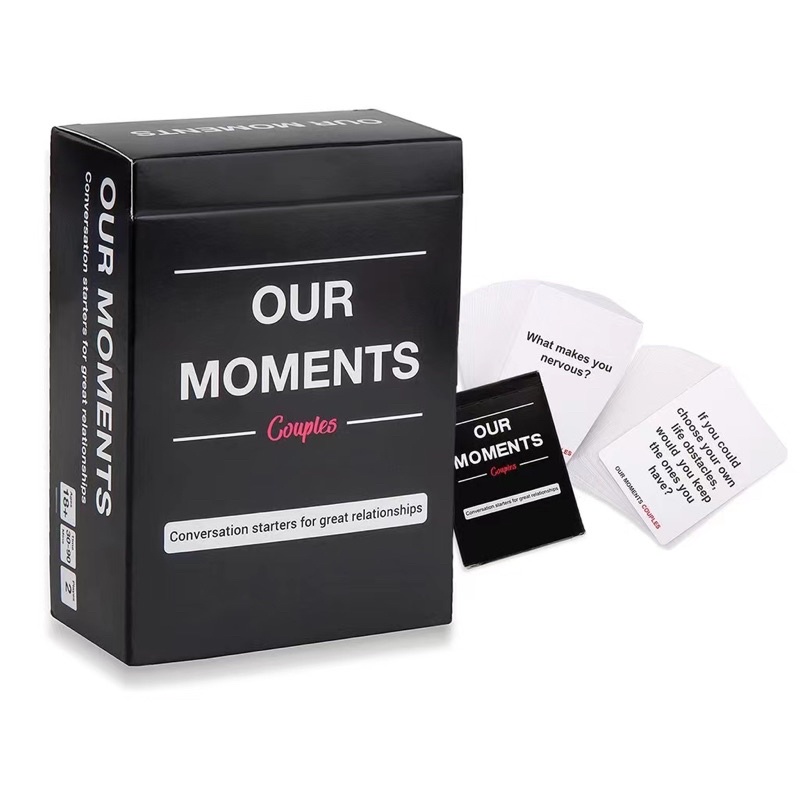 Our Moments Board Games Couple 100 thought provoking conversation ...