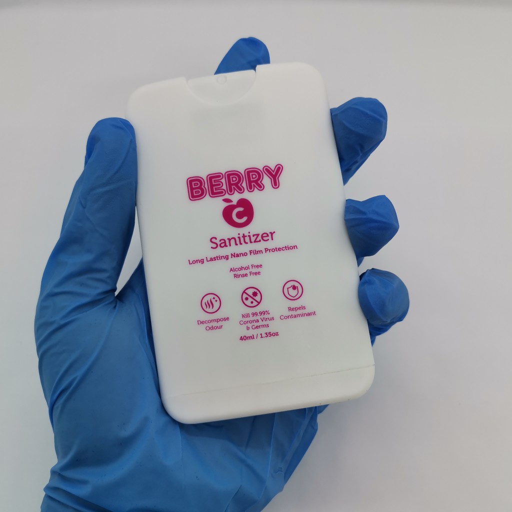 Berry C Sanitizer 40ml/1.35oZ 1 pieces (Pocket Size) | Shopee Malaysia