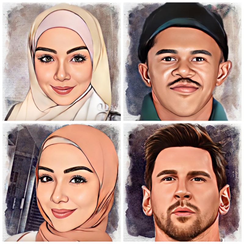 Gift Photo Potret Version 8 (Free Editing) | Shopee Malaysia