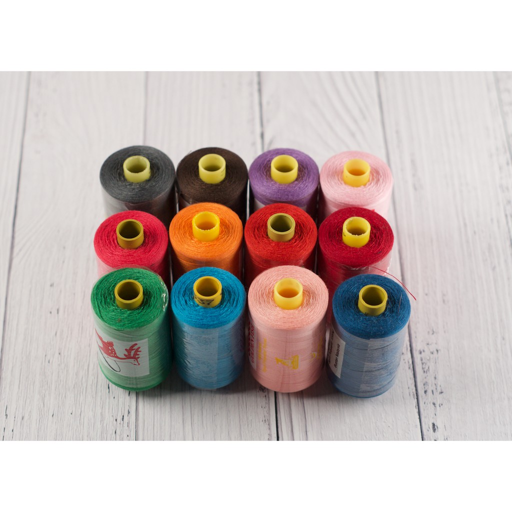 1000 Meter Benang Jahit / Polyester Sewing Thread | Shopee Malaysia
